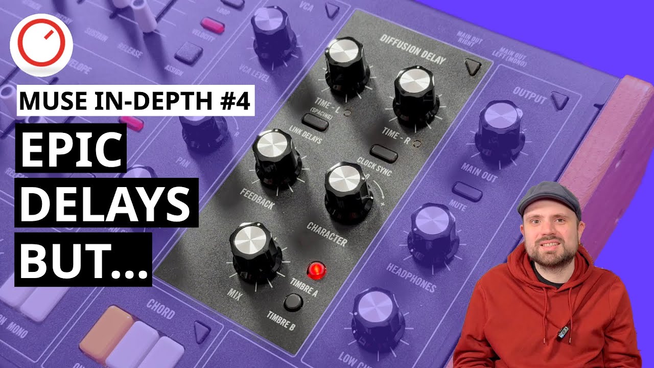 Moog Muse Delay, A Deep Dive Into The Diffusion Delay And A Downer ...