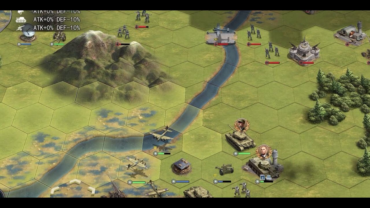 Strategy Commander WW2 Europe Frontline Allied #36 Operation Luttich ...