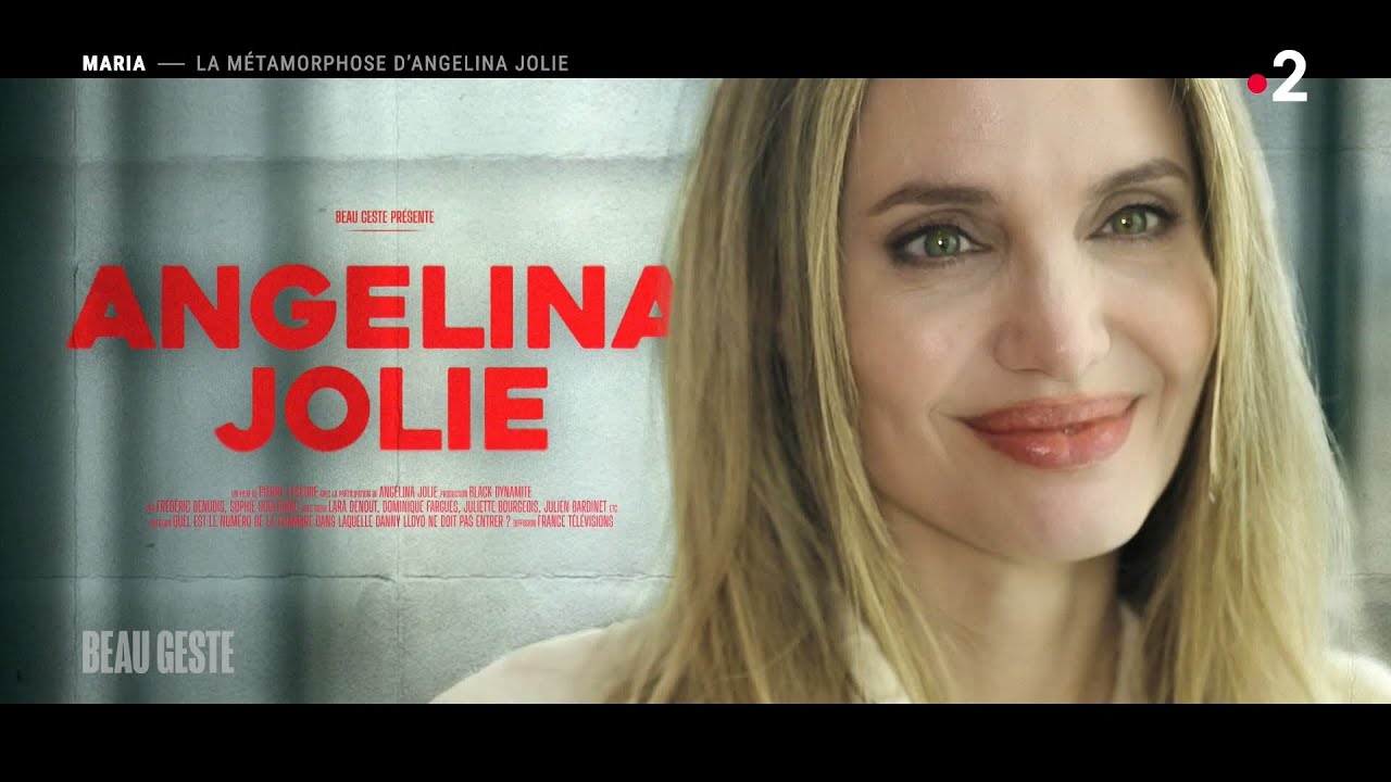 Angelina Jolie on the french TV show "Beau Geste" - YouTube