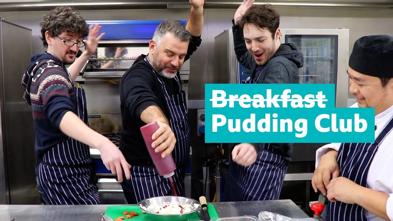 Andy Collins' Breakfast Pudding Club - YouTube