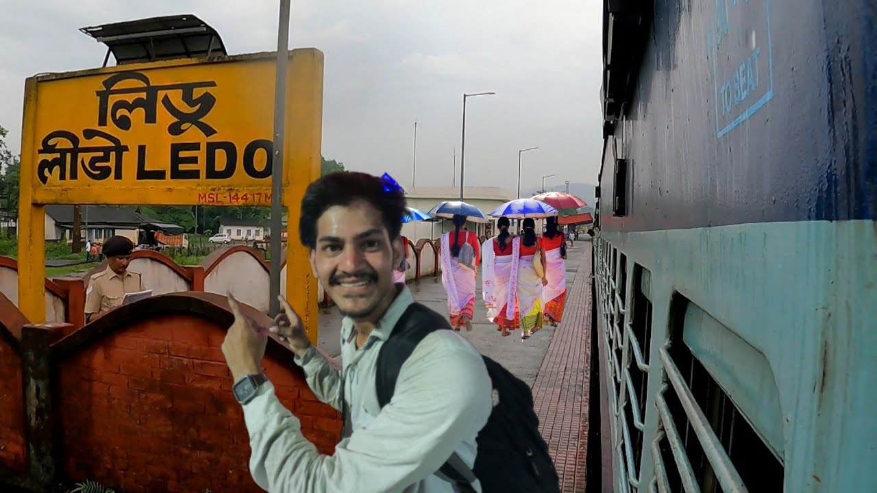 Guwahati Ledo Intercity Express The Last Railway Station of India Near ...