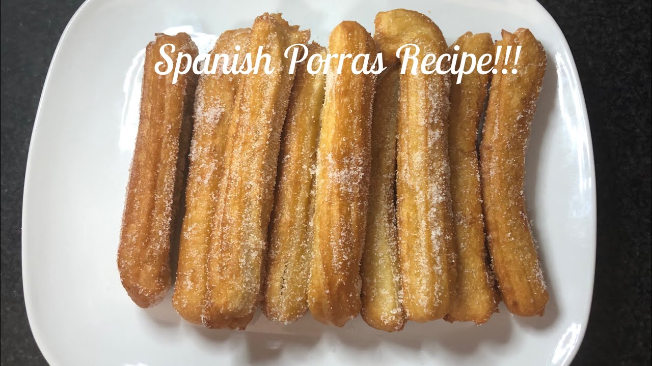 HOW TO MAKE SPANISH PORRAS RECIPE -EASY BREAKFAST RECIPE ||Cook with ...