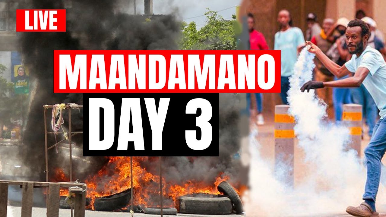 LIVE: Maandamano Kuelekea Ikulu, State House, Tanzania. Samia ...