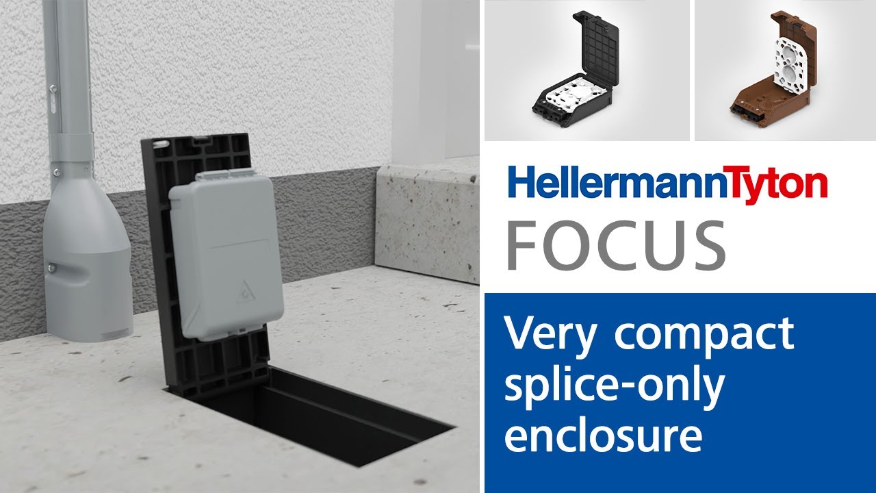 Customer Entry Point (CEP) Very compact splice-only enclosure BEP - YouTube