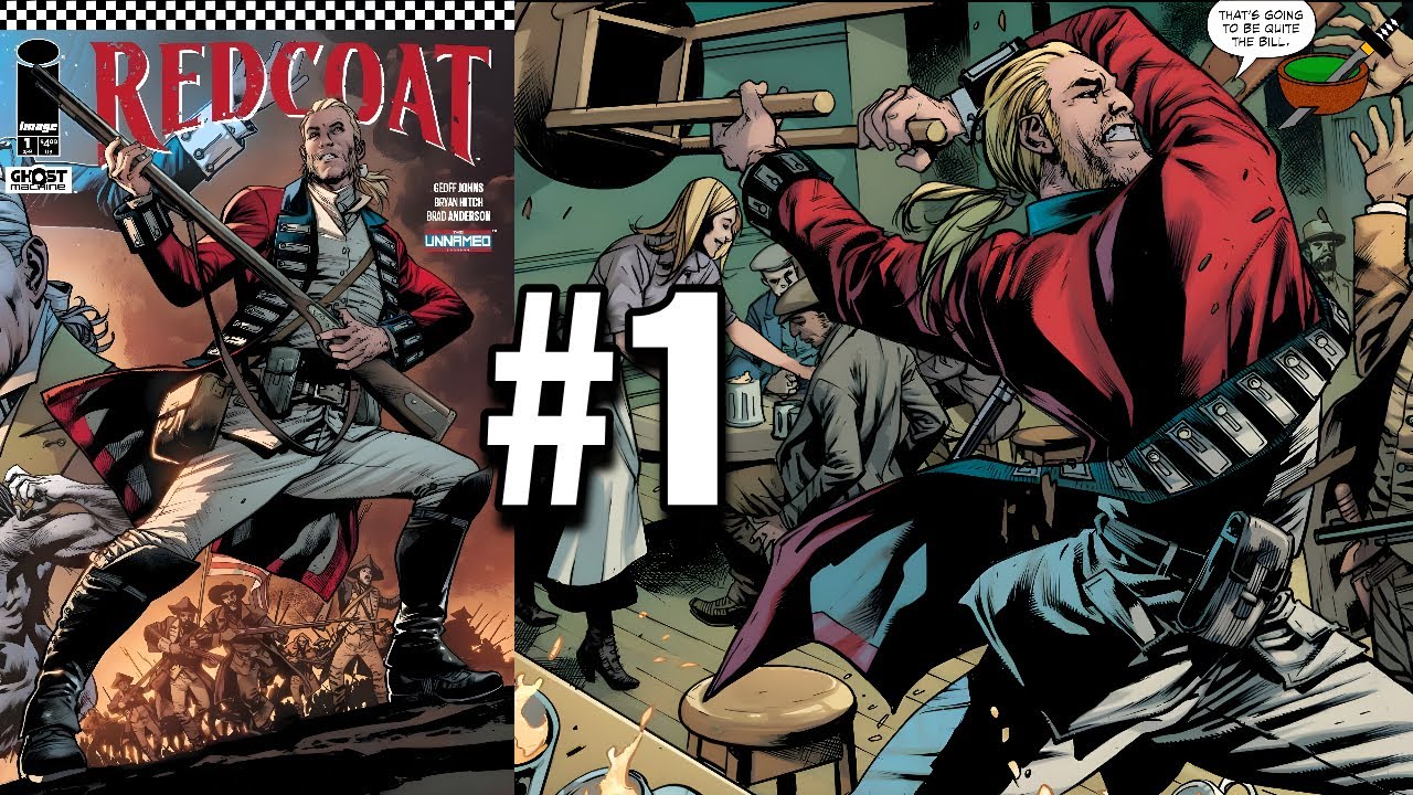 Redcoat #1 REVIEW | GHOST MACHINE Geoff Johns & Bryan Hitch's ...