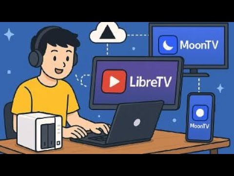 飞牛NAS+Vercel实战：快速部署LibreTV和MoonTV，零基础学搭建开源影视站，PC 手机 TV轻松看剧 - YouTube