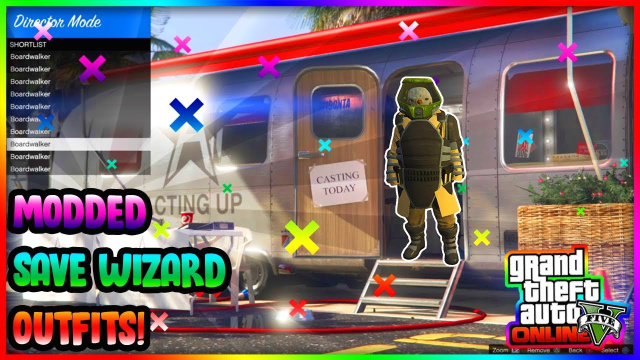 *MODDED* MALE & FEMALE SAVE WIZARD DM OUTFITS! AFTER PATCH 1.50 - YouTube