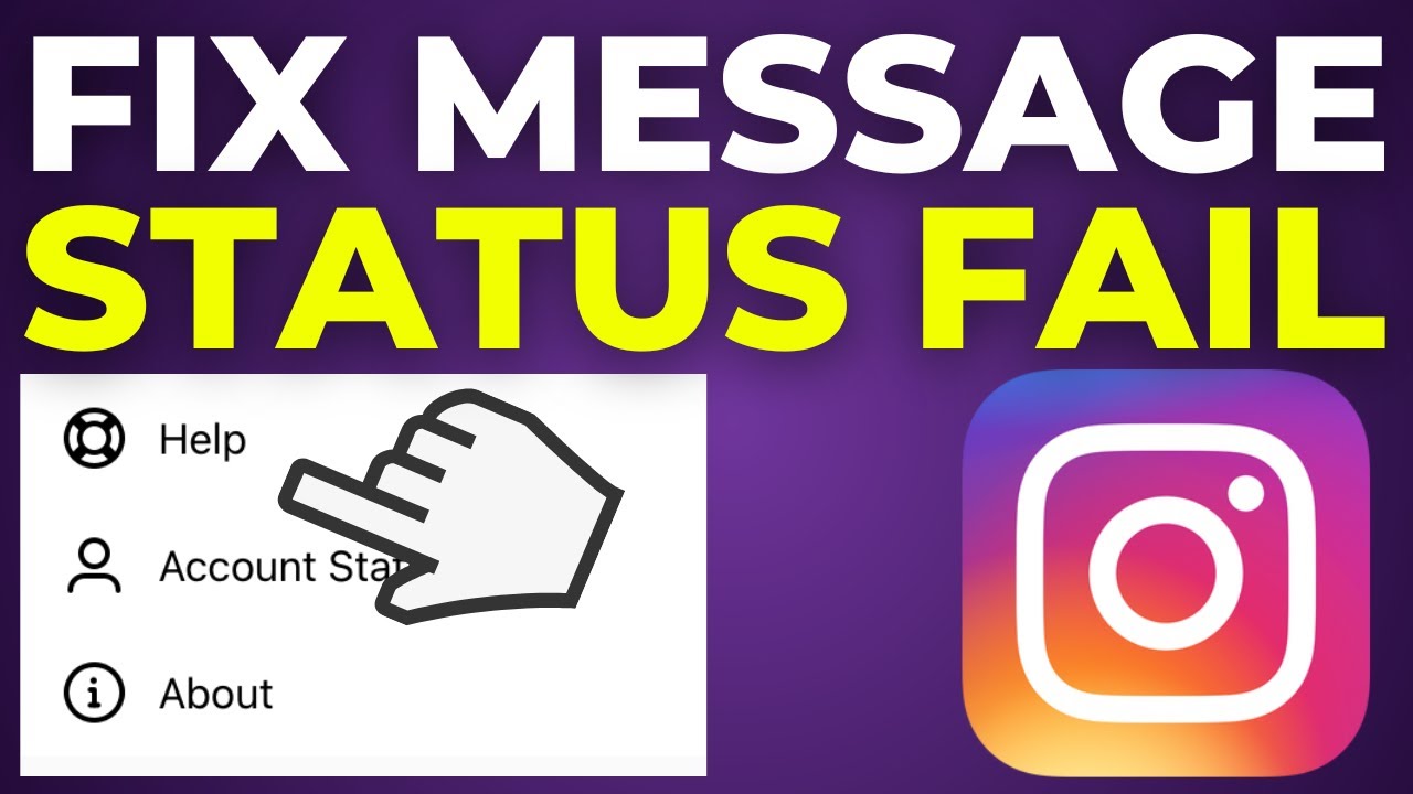 How To Fix Message Status Fail on Instagram (2024) - YouTube