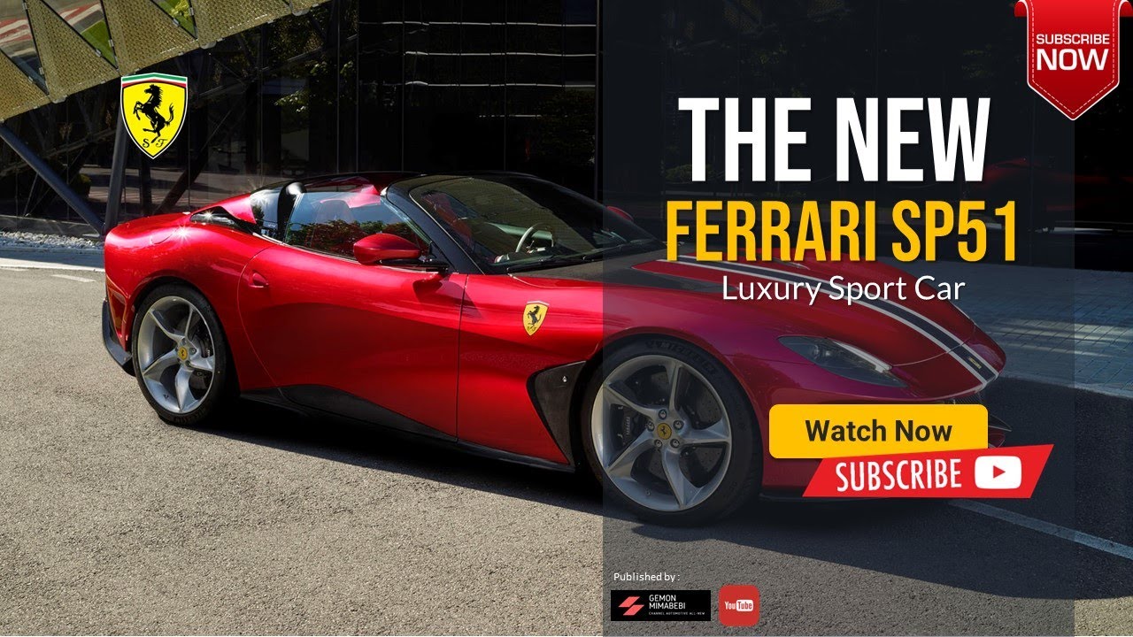The 2023 2024 Ferrari SP51 Sport Luxury Overview Interior Exterior - YouTube