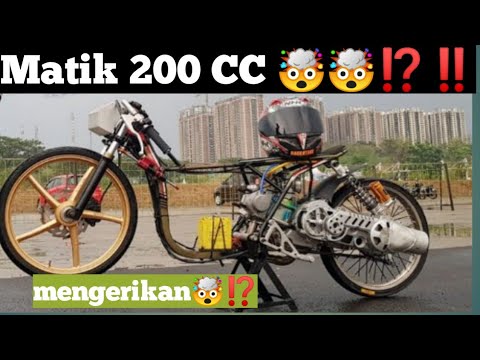 matik 200 CC tune up..⁉️ Dragbike Lampung tengah