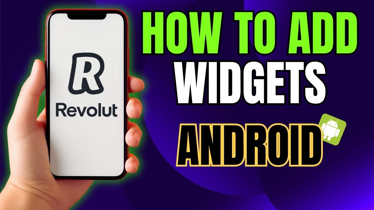 How to Add WIDGETS to Your Revolut Account in SECONDS! - YouTube