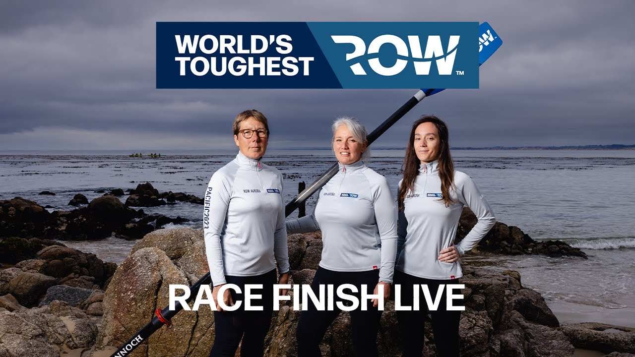 Row Aurora - Race Finish | World's Toughest Row - Pacific 2023 🌺 - YouTube