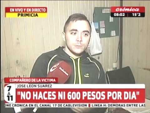 Jose Leon Suarez: Mataron a un remisero - YouTube