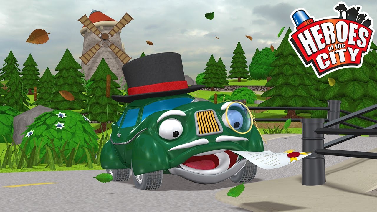 Stormy Weather - Heroes of the City - Season 1 - EP#15 | Car Cartoons ...