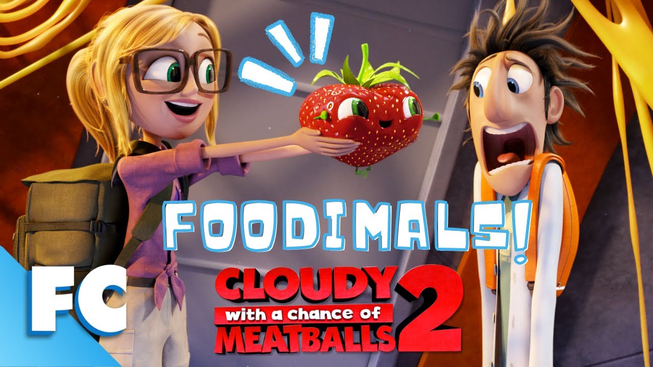 Cloudy With A Chance Of Meatballs 2 | Foodimals Scene | Bill Hader ...