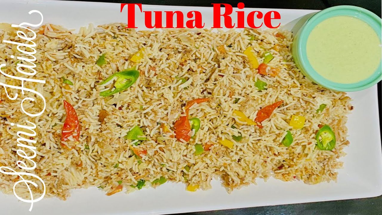 Tuna Rice Recipe | Spicy Tuna Fried Rice | Tuna Biryani | Mixed Rice ...