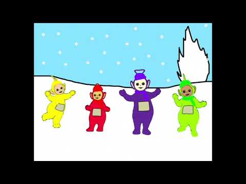 Winter in teletubbyland