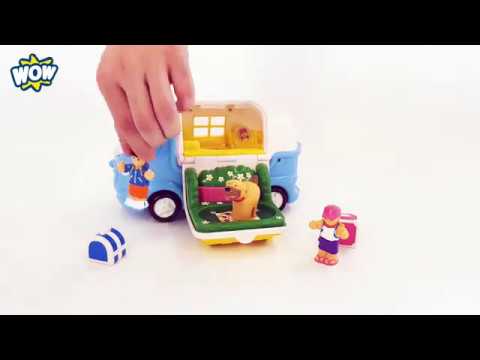 Kitty Camper Van - WOW Toys - YouTube