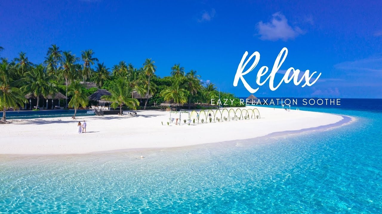 Relaxing Piano Music with Beautiful Beach Scenes | Unwind & Relax - YouTube