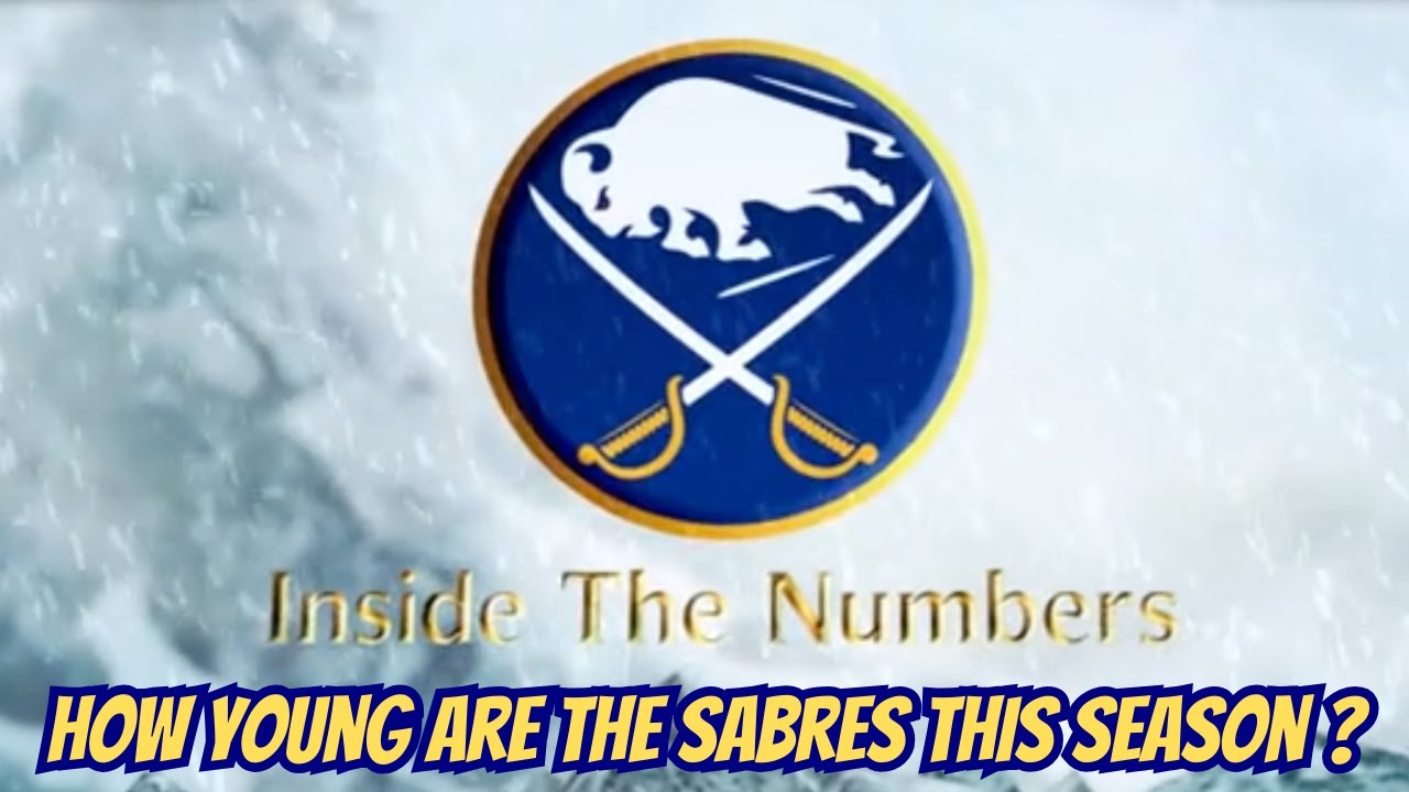 Inside The Numbers - How Young Are The Sabres This Season ?? - YouTube