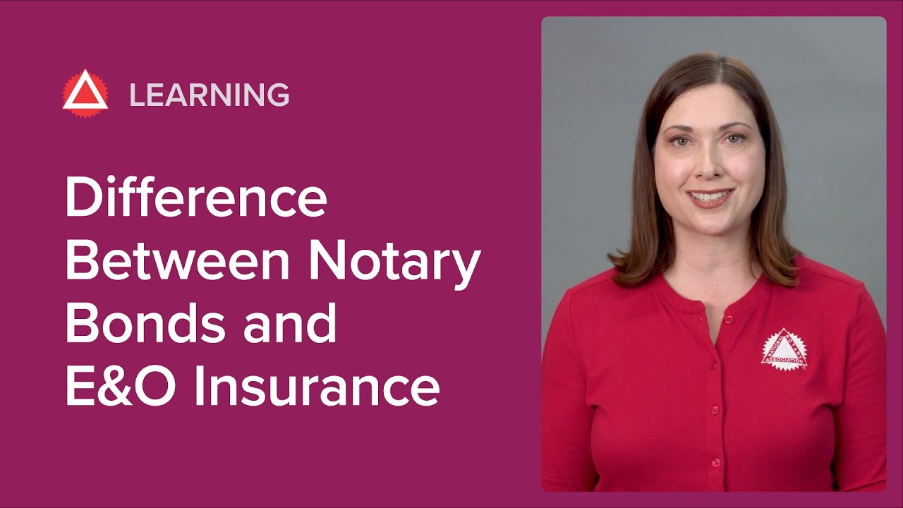 Notary Bonds vs Errors & Omissions Insurance: What’s the Difference ...