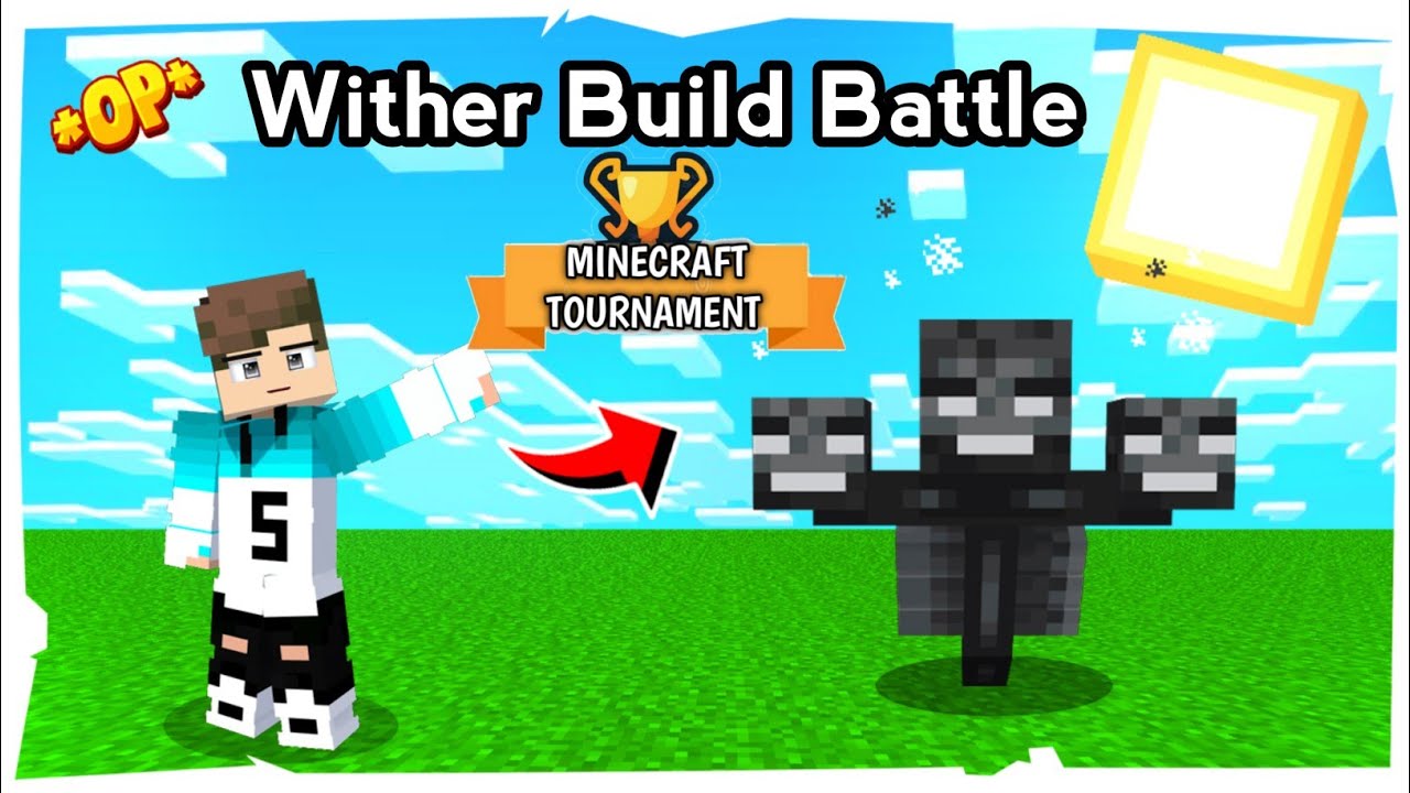 Wither Build Battle In Minecraft - YouTube