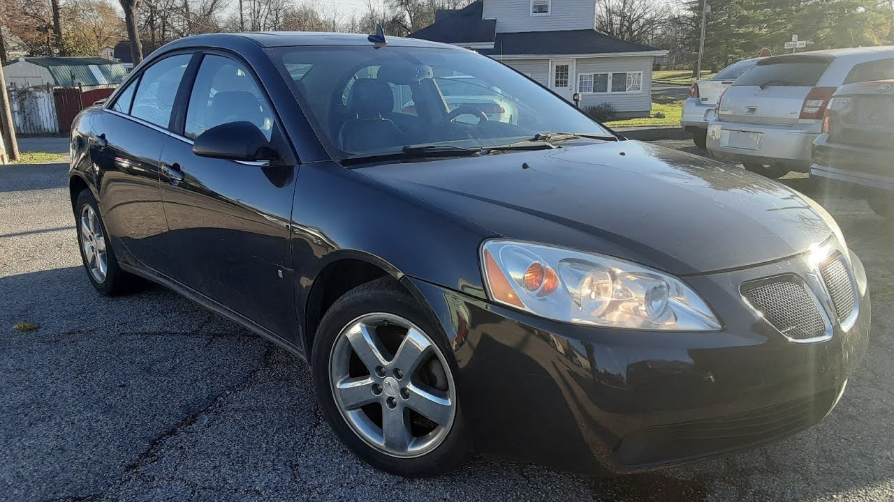 2008 Pontiac G6 GT sedan - YouTube
