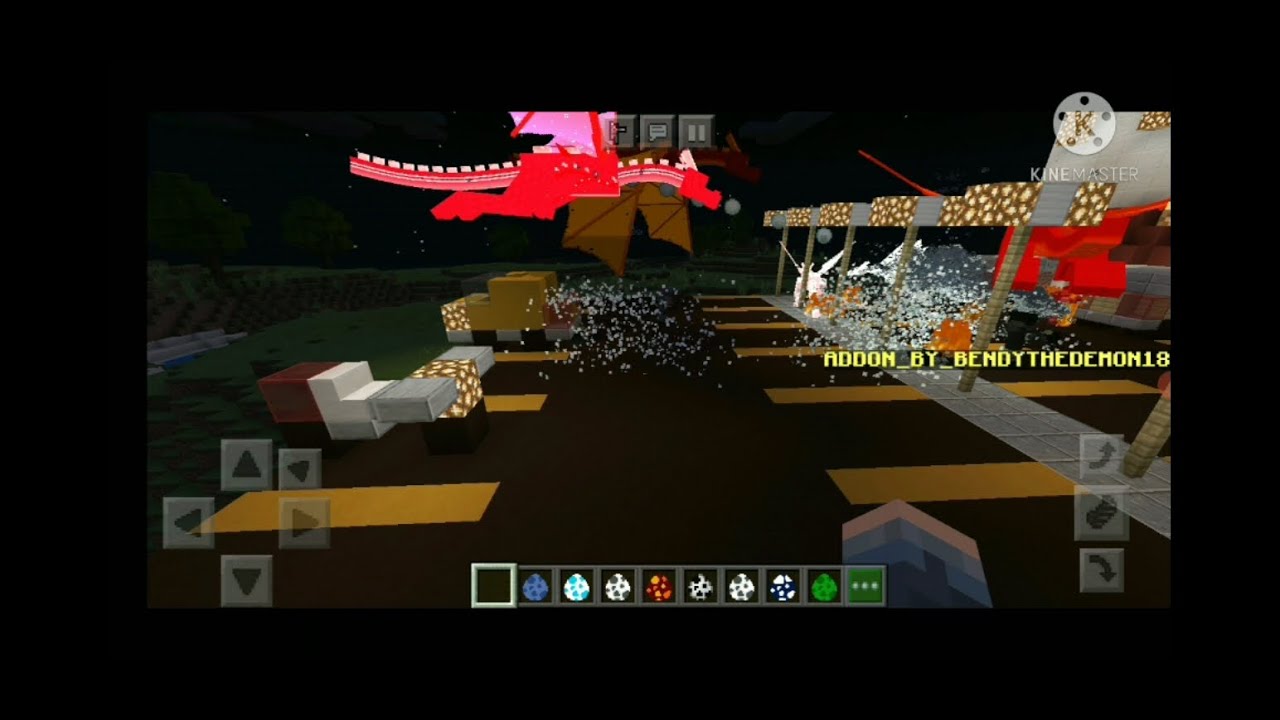 Dragon attack Minecraft(Alwin TV) - YouTube