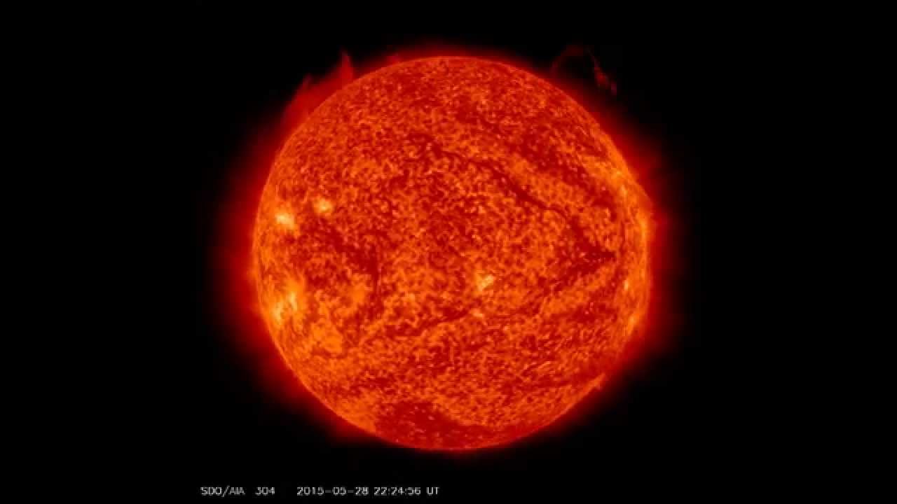 SDO/AIA 304 48hrs video 2015 May 28 – 2015 May 29 - YouTube