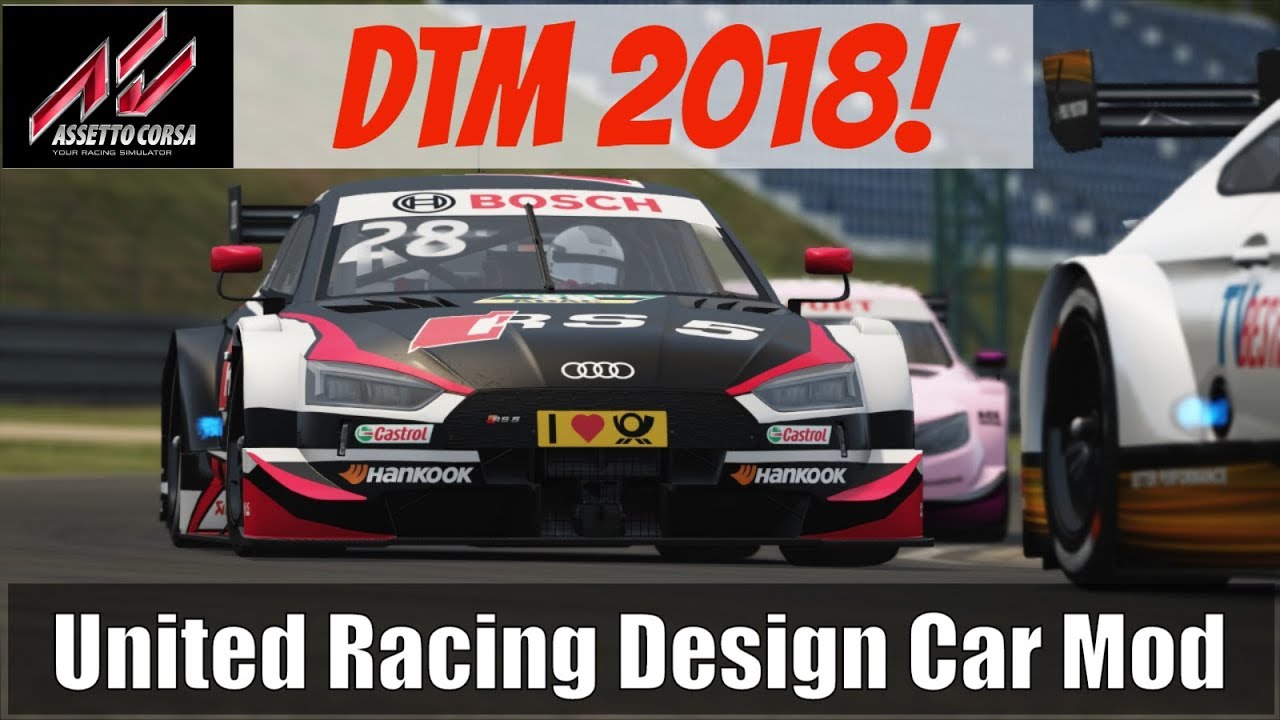 URD T5 (DTM 2018) Mod - VR Race at Nurburgring [Assetto Corsa] - YouTube