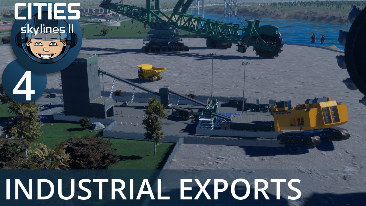 INDUSTRIAL EXPORTS: Cities Skylines 2 - Ep. #4 - Building the Ultimate ...