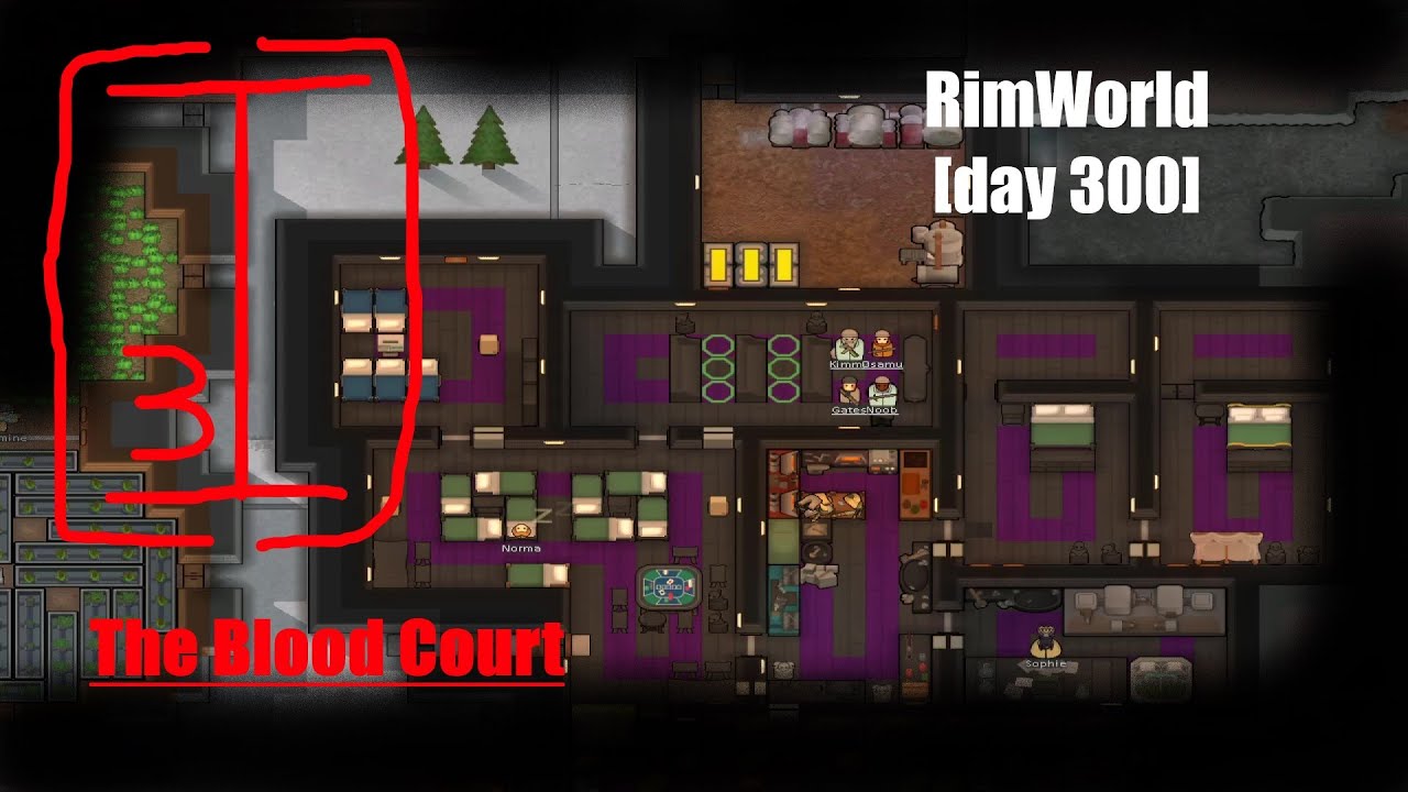 The Blood Court - RimWorld [300 days] - Episode 3 - YouTube