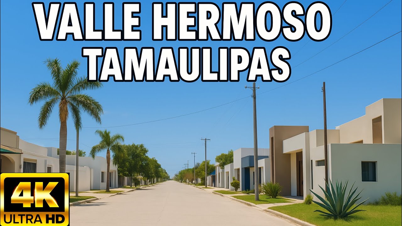 Manejando por las calles de Valle Hermoso Tamaulipas 🇲🇽 #51 Poblado ...