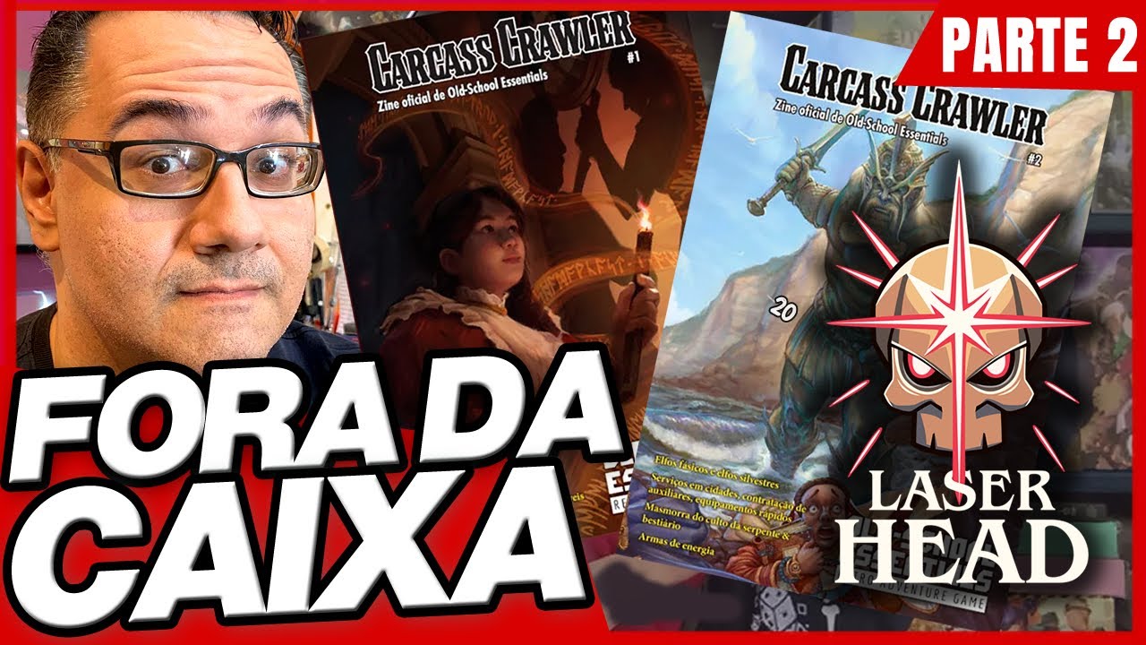 Carcass Crawler: Zine Oficial para OSE RPG da Editora LaserHead - PARTE ...