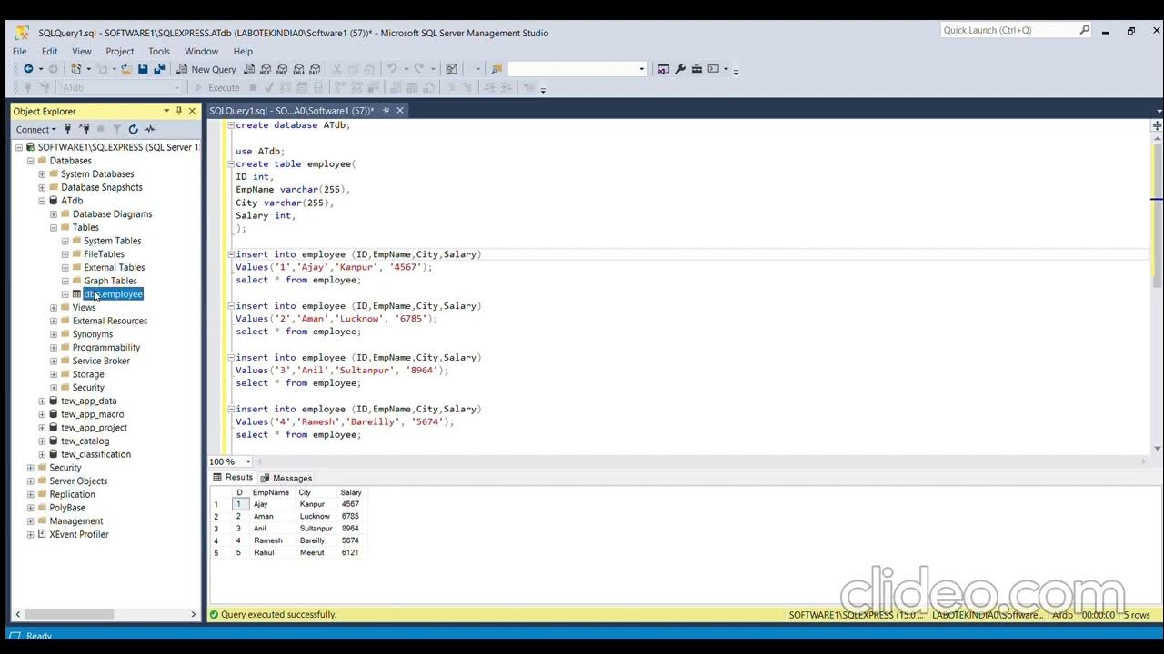 #SQL server data read using ODBC and generate report through Visual studio 2013... - YouTube