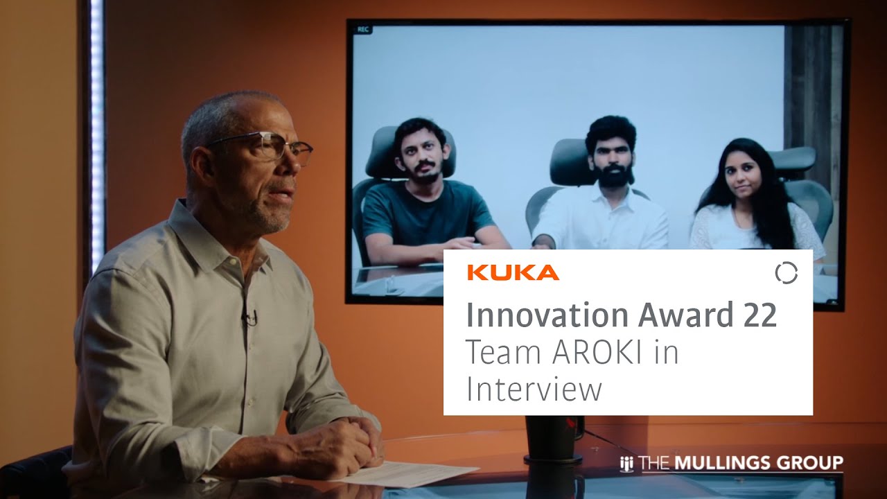KUKA Innovation Award - Team AROKI interviewed by Joe Mullings - YouTube