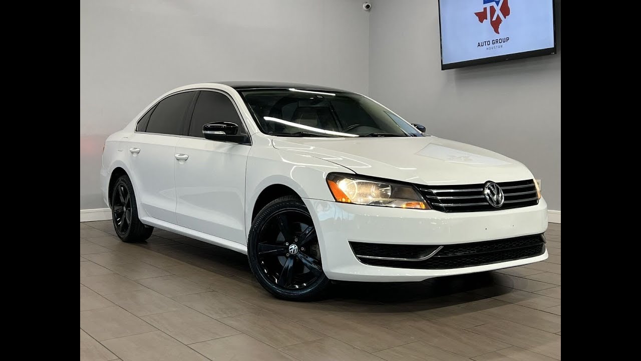 2014 VOLKSWAGEN PASSAT TSI SE 1.8L TURBOCHARGED I4 SEDAN - SUPER NICE ...