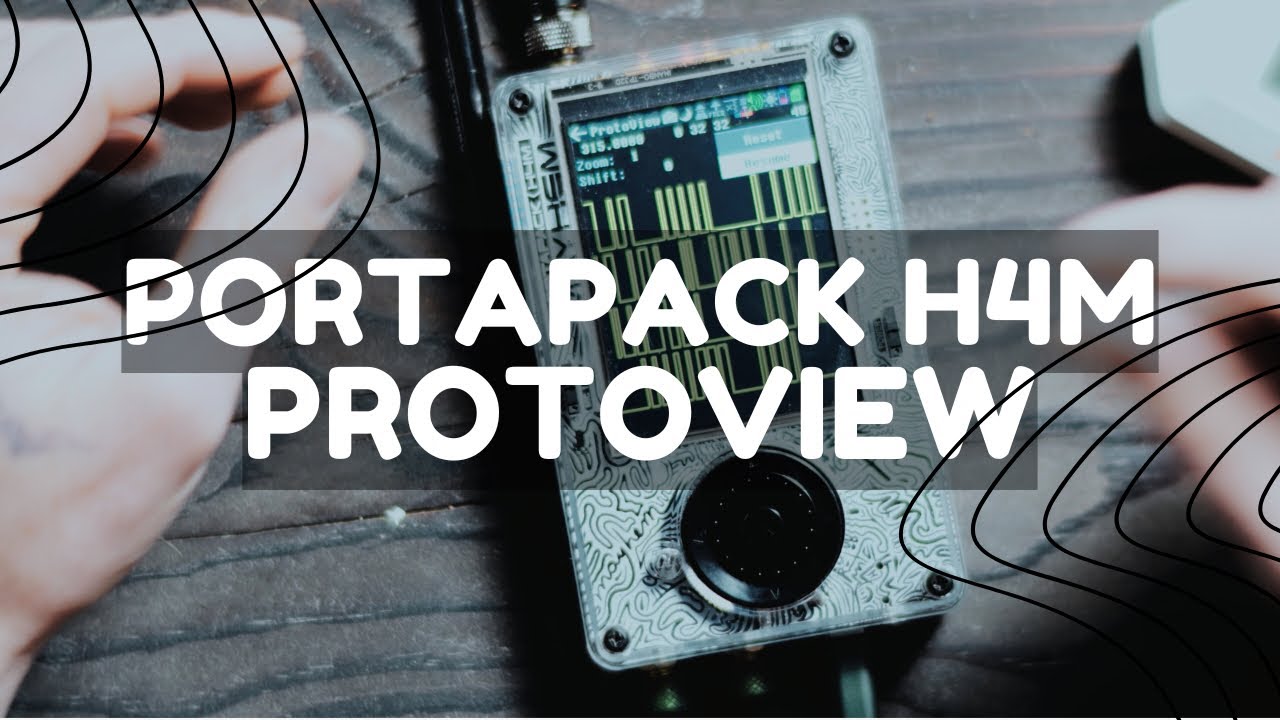 PortaPack H4M Protoview - YouTube