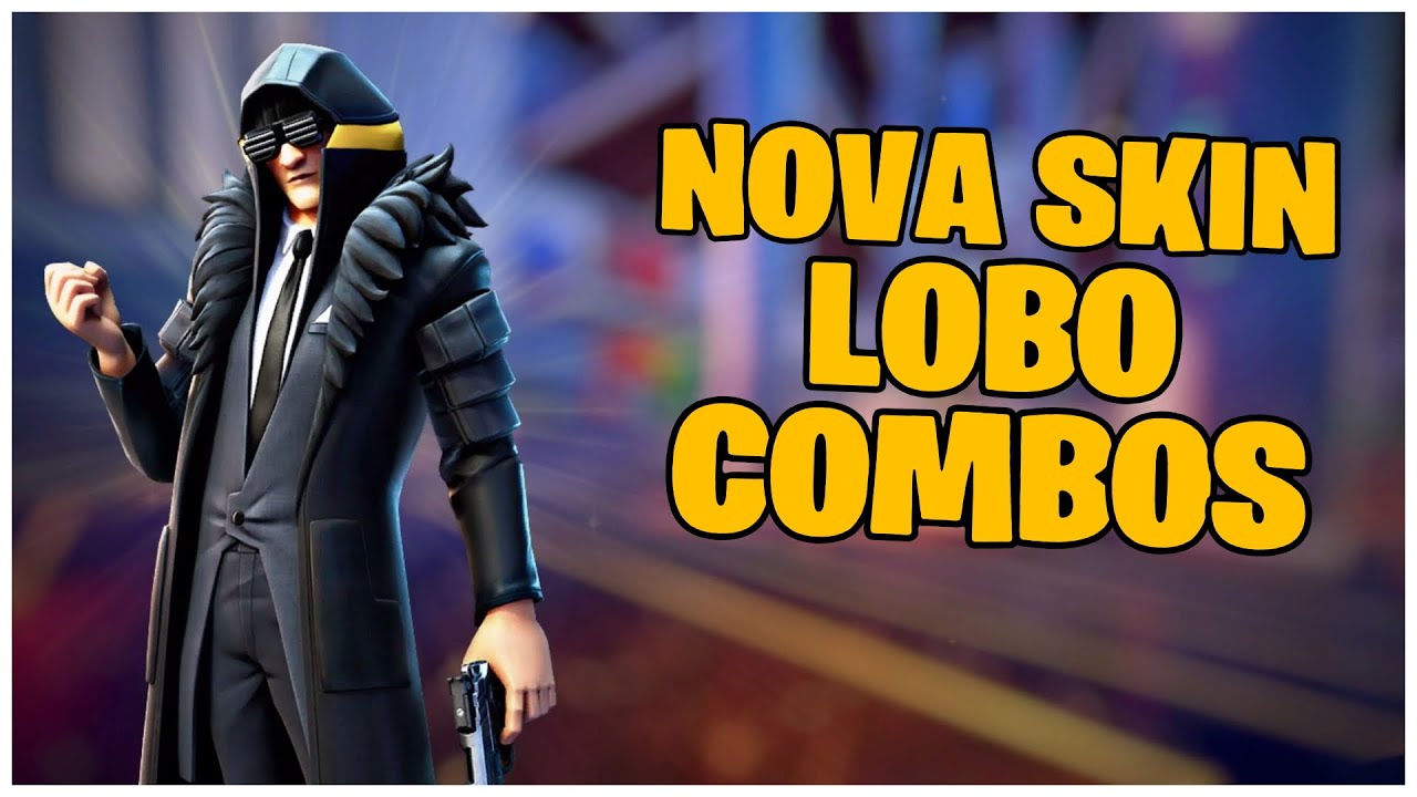 MOSTRANDO A *NOVA SKIN* LOBO & COMBOS | FORTNITE - YouTube