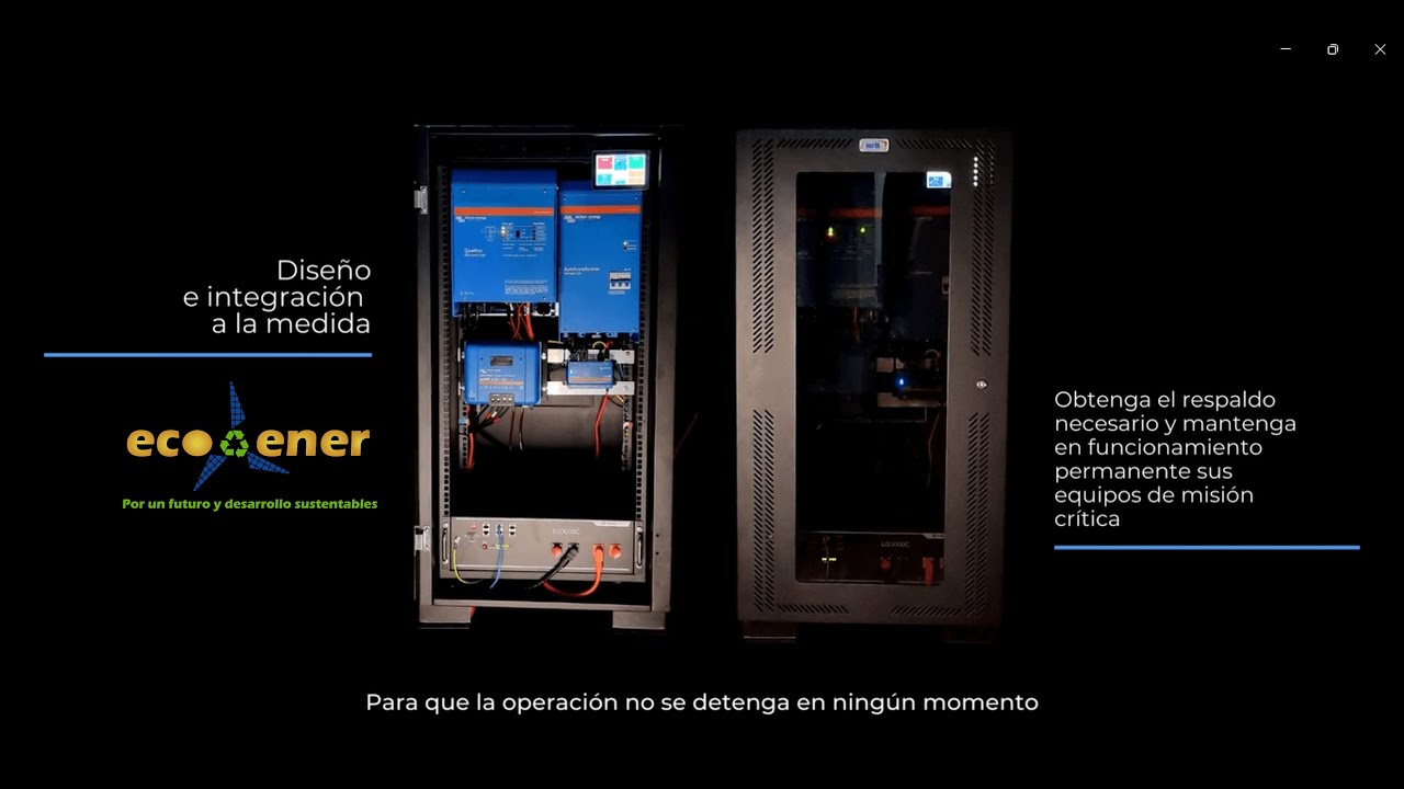 Sistema de Respaldo de Energía | UPS | Eco-Ener - YouTube