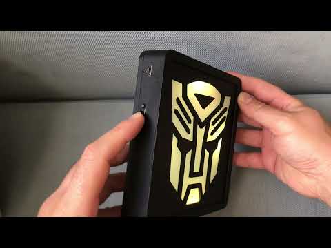 transformers autobotlar logolu led ışıklı aksesuar/süs/gece lambası