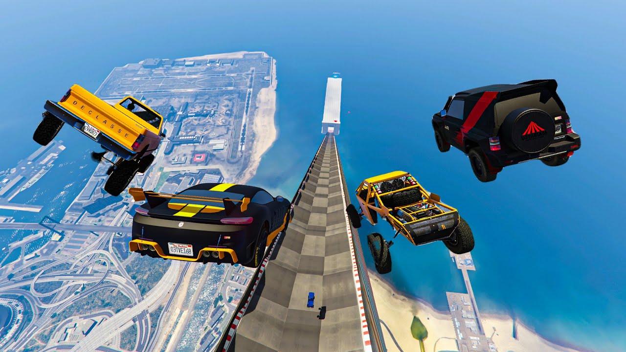 MEGA RAMP EXTREME ! (NOUVEAU VEHICULES DLC) - YouTube