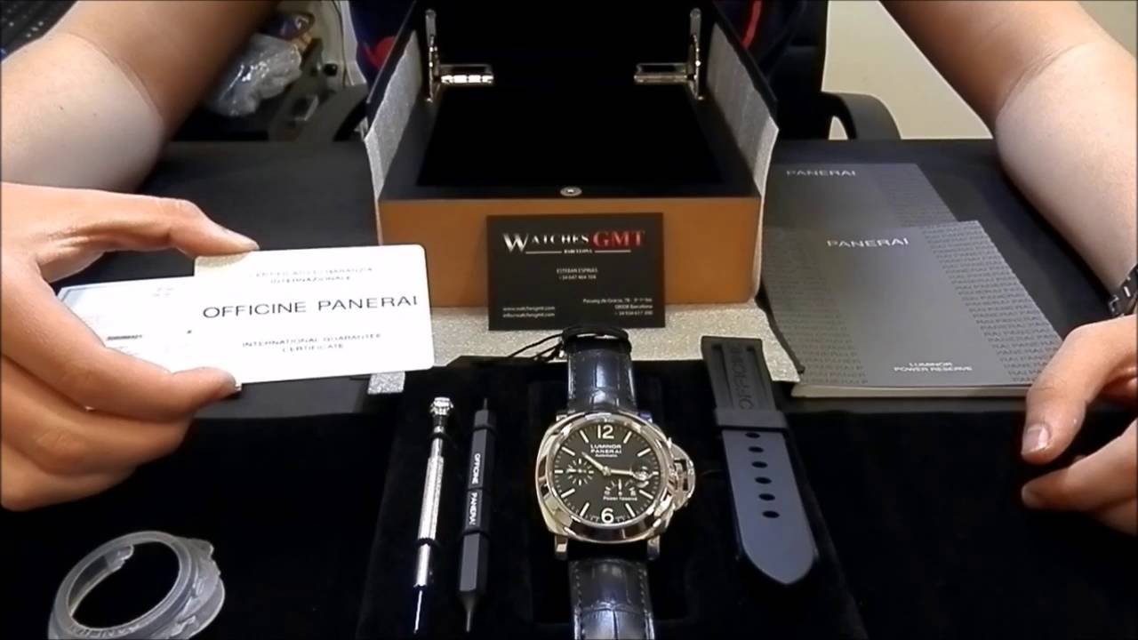 PANERAI LUMINOR PAM 090 POWER RESERVE | WATCHESGMT - YouTube