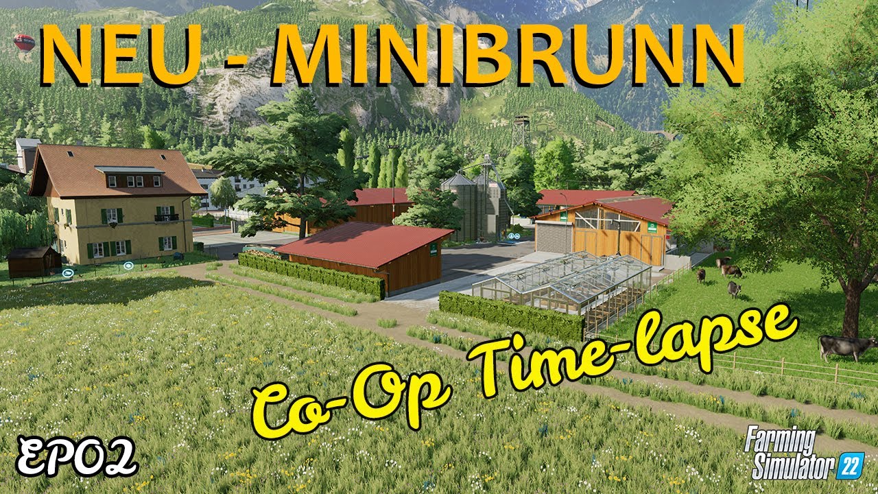 BRINGING IN THE CROPS! | CO-OP TIME-LAPSE | EP02 | NEU - MINIBRUNN ...