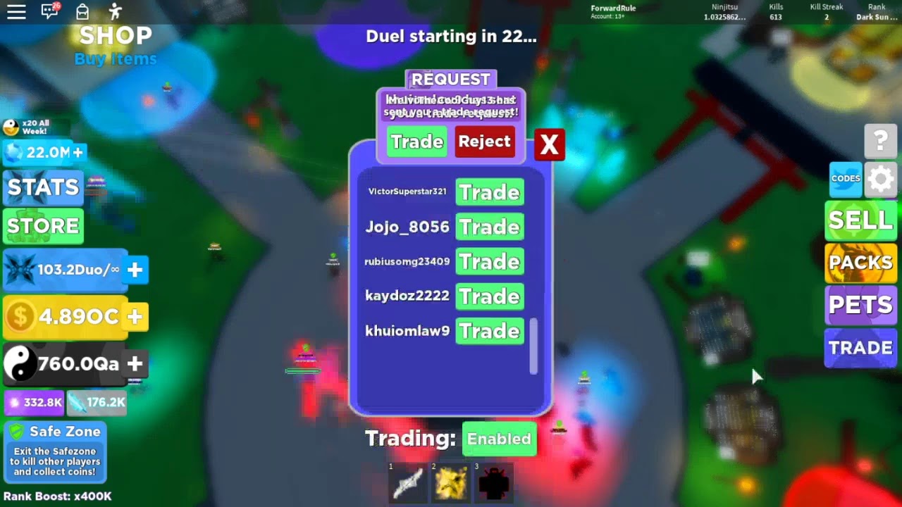 NINJA LEGENDS LIVE NEW PET GIVEAWAY 🔥🔥Z-MASTER DARKSTORM ELEMENTAL ...
