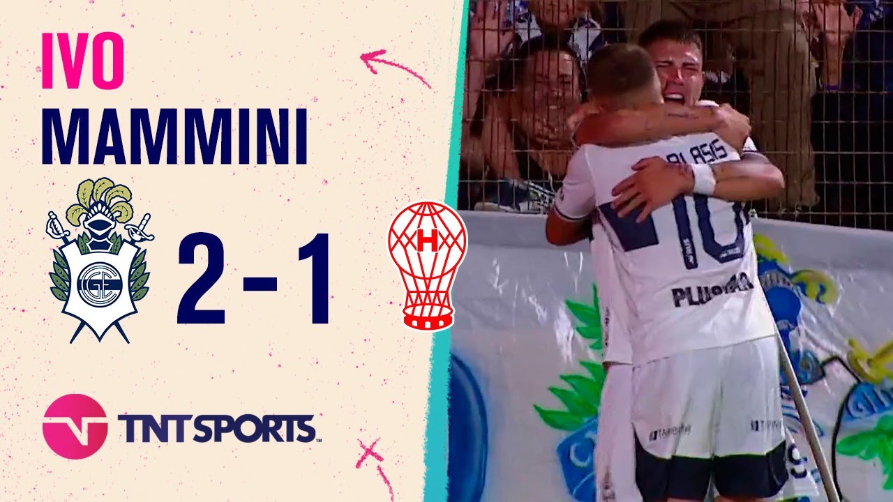 Con este gol de Ivo Mammini, Gimnasia se lo dio vuelta a Huracán - YouTube
