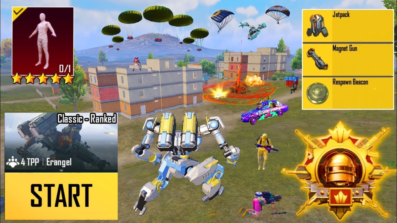 THE REAL POWER OF NEW ROBOT IN THIS MODE 🔥 pubg mobile bgmi - YouTube