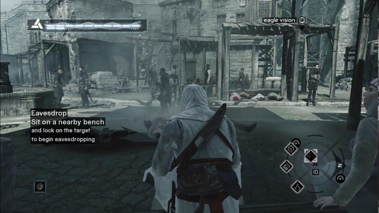 Assassin's Creed 1 Eavesdropping in Poor District - YouTube