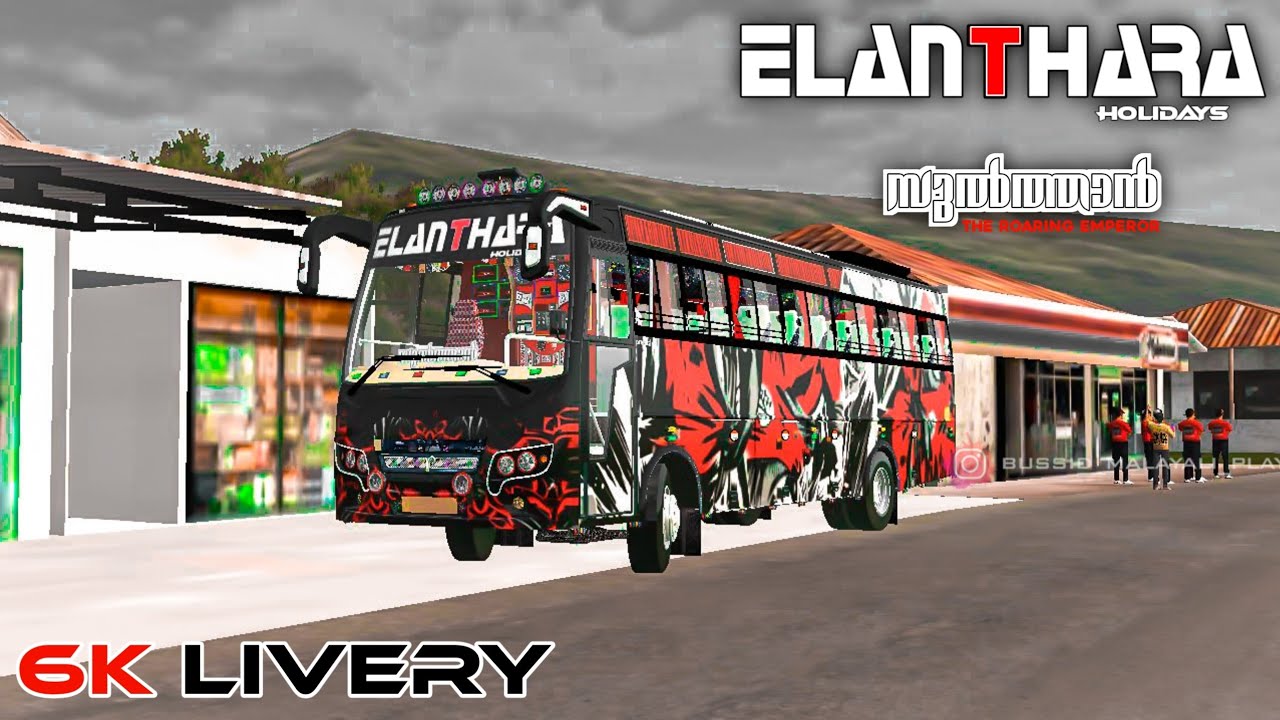 ELANTHARA Sulthaan🐎 livery for MBG BV Maxima mod🚌 || by FoxinDude 💛 ...