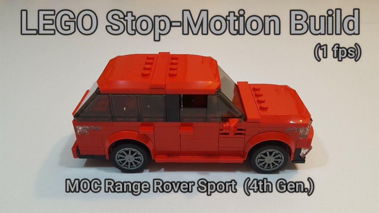 LEGO Stop-Motion Build - MOC Range Rover Sport (4th Gen.) (1 fps) - How ...